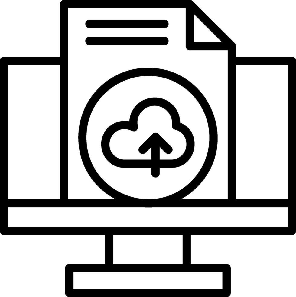 Backup Line Icon 54112597 Vector Art at Vecteezy