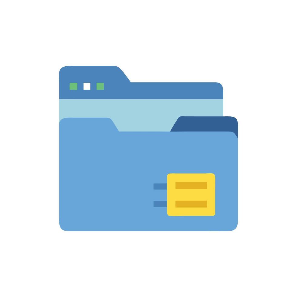 Data Folder Icon for Easy Access 54116008 Vector Art at Vecteezy