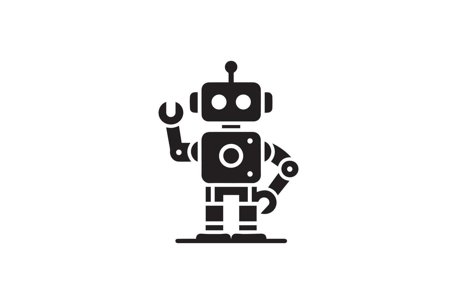 Robot icon illustration 54119244 Vector Art at Vecteezy