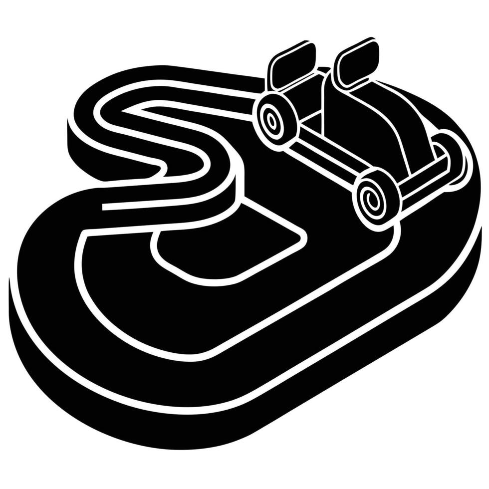 Go Kart Track Vector Art Icons And Graphics For Free Download