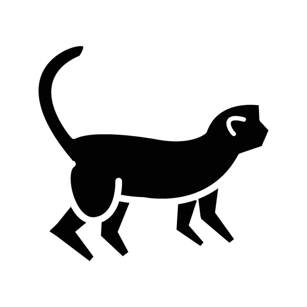 Monkey Side View icon solid 54128509 Vector Art at Vecteezy