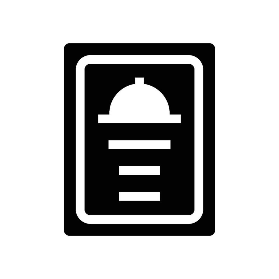 Bakery Menu icon - solid 54129340 Vector Art at Vecteezy