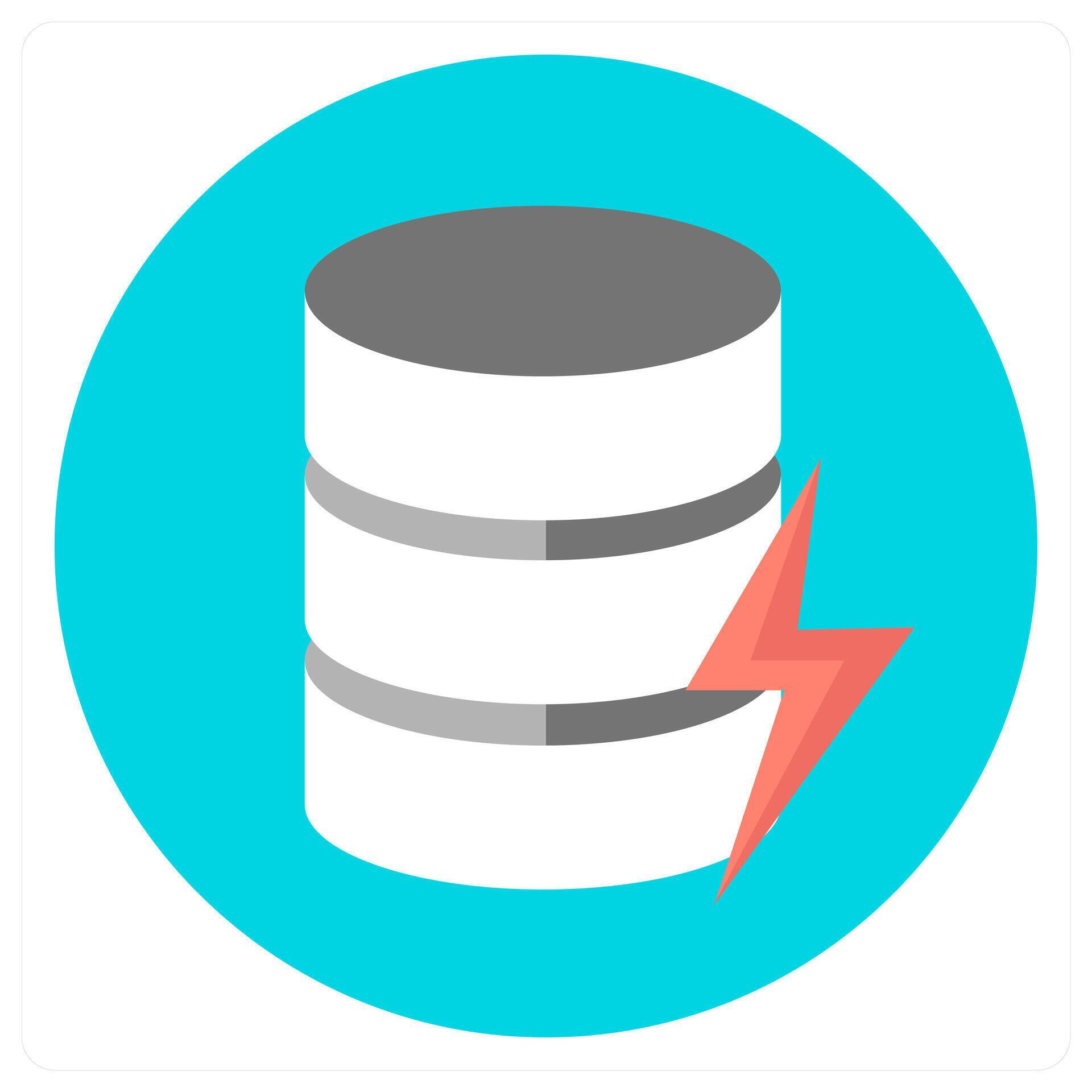 Database and server icon concept 54132005 Vector Art at Vecteezy