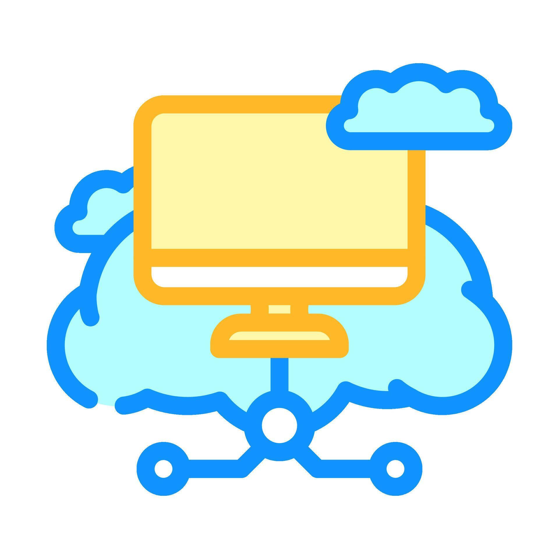 virtual machine cloud computing color icon illustration 54190084 Vector ... virtual machine cloud computing color icon illustration 54190084 Vector ...