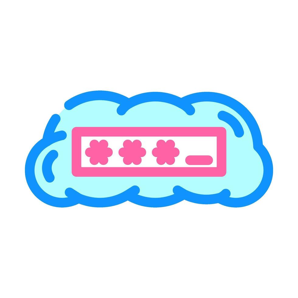 Private Cloud Computing Color Icon Illustration 54190120 Vector Art At Vecteezy