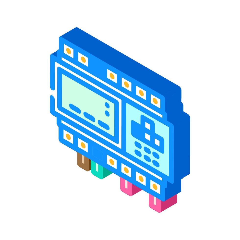 programmable logic controller plc isometric icon illustration 54191088 ...