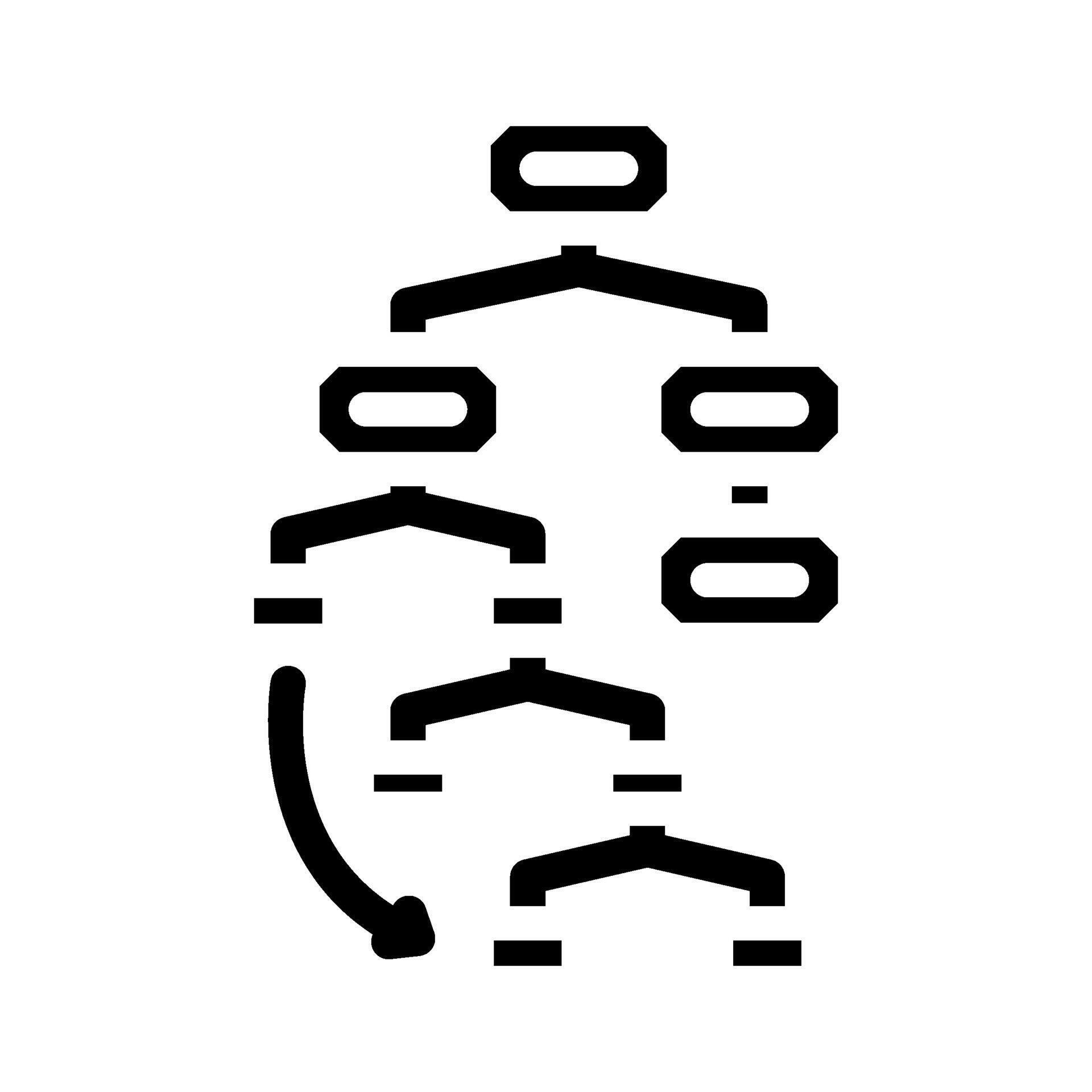 syntax tree natural language processing nlp glyph icon illustration 54191259 Vector Art at Vecteezy