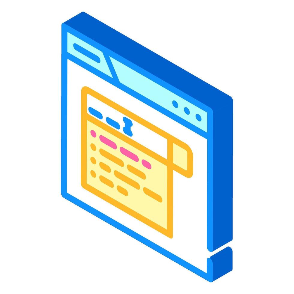 Autocomplete Natural Language Processing Nlp Isometric Icon