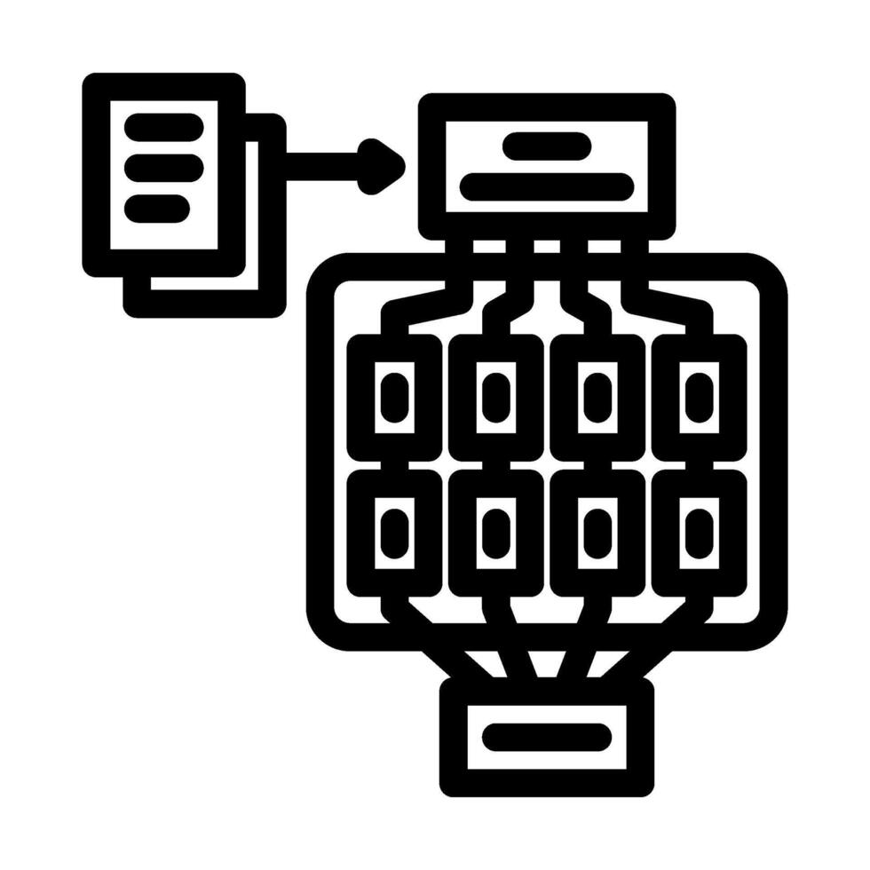 Natural Language Model Nlp Line Icon Illustration 54191302 Vector Art At Vecteezy
