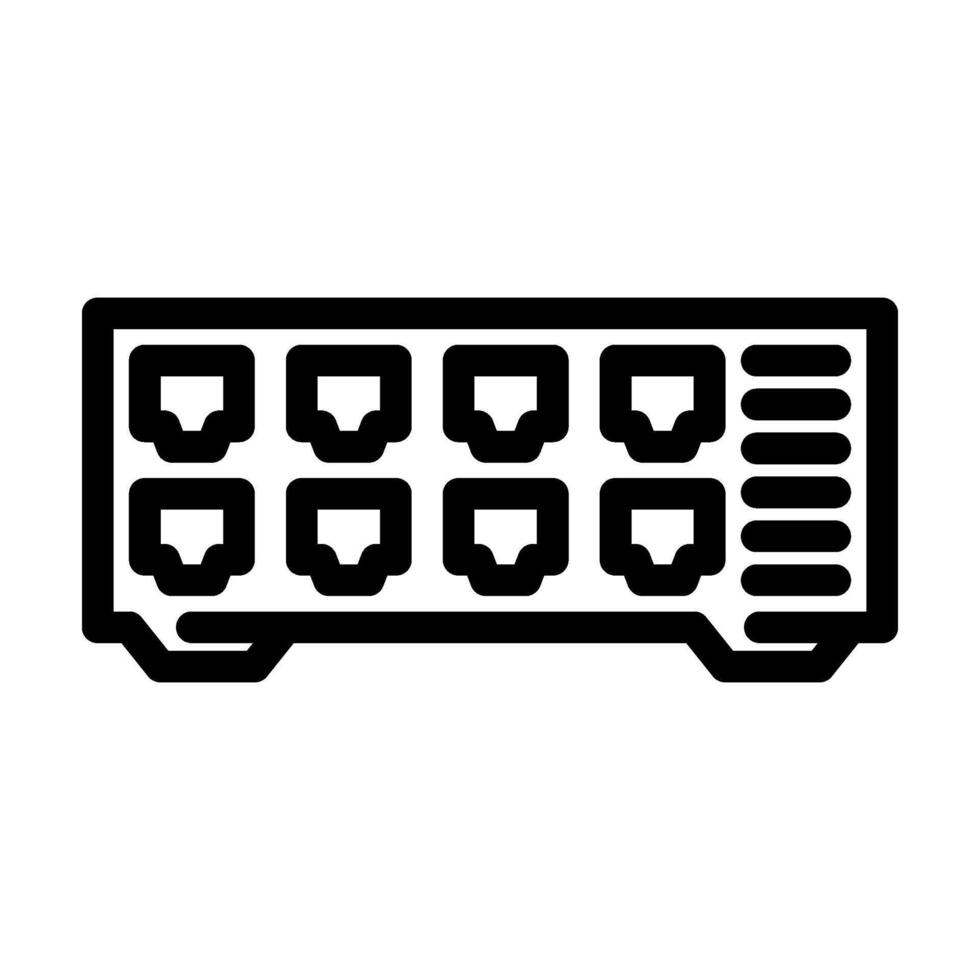 network switch data center line icon illustration 54192052 Vector Art ... network switch data center line icon illustration 54192052 Vector Art ...