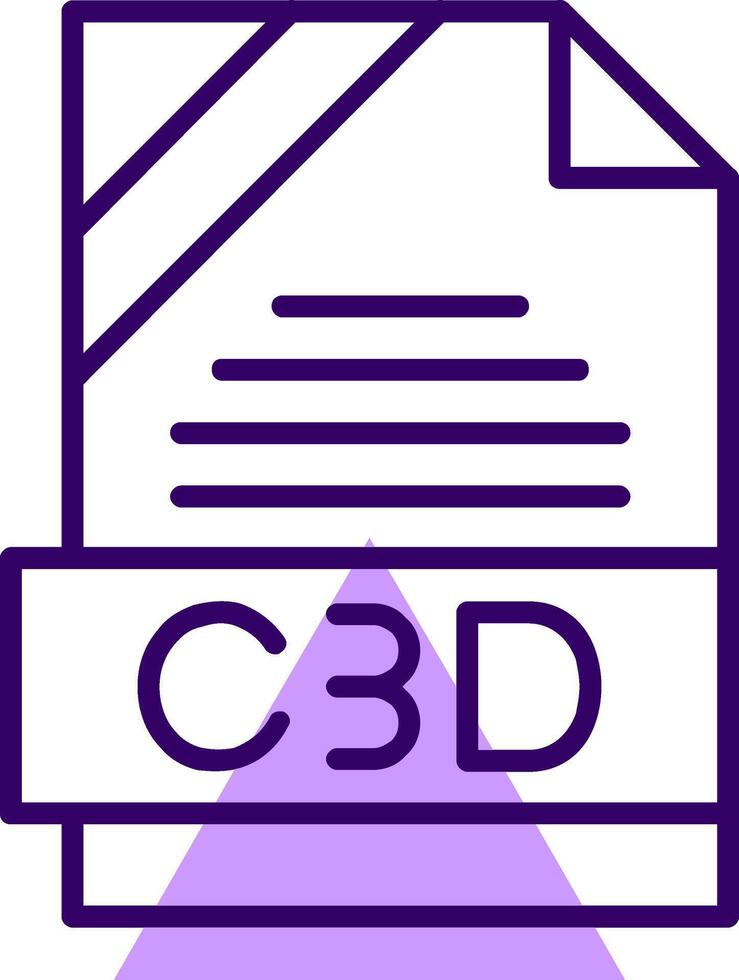 C3d Outline Style Icon 54192368 Vector Art At Vecteezy