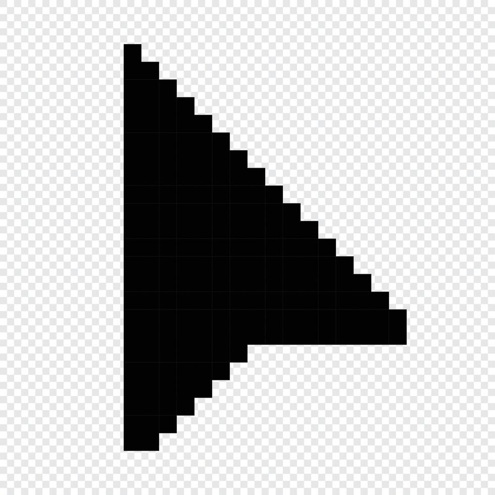Pixel computer mouse click pointer cursor arrow. Mouse cursor arrow. Pointer arrow. Cursor icon ...