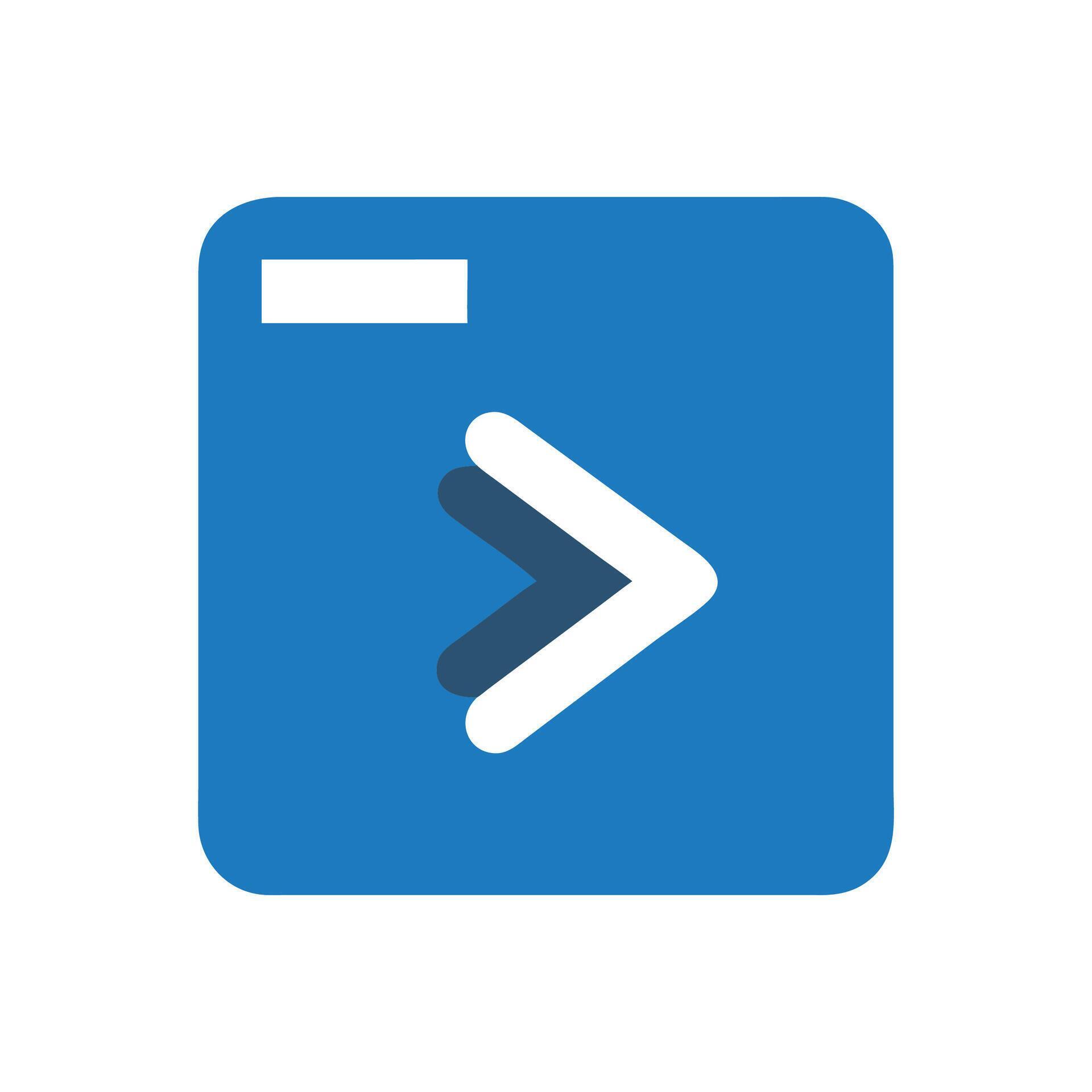 PowerShell Icon for Automation 54227757 Vector Art at Vecteezy