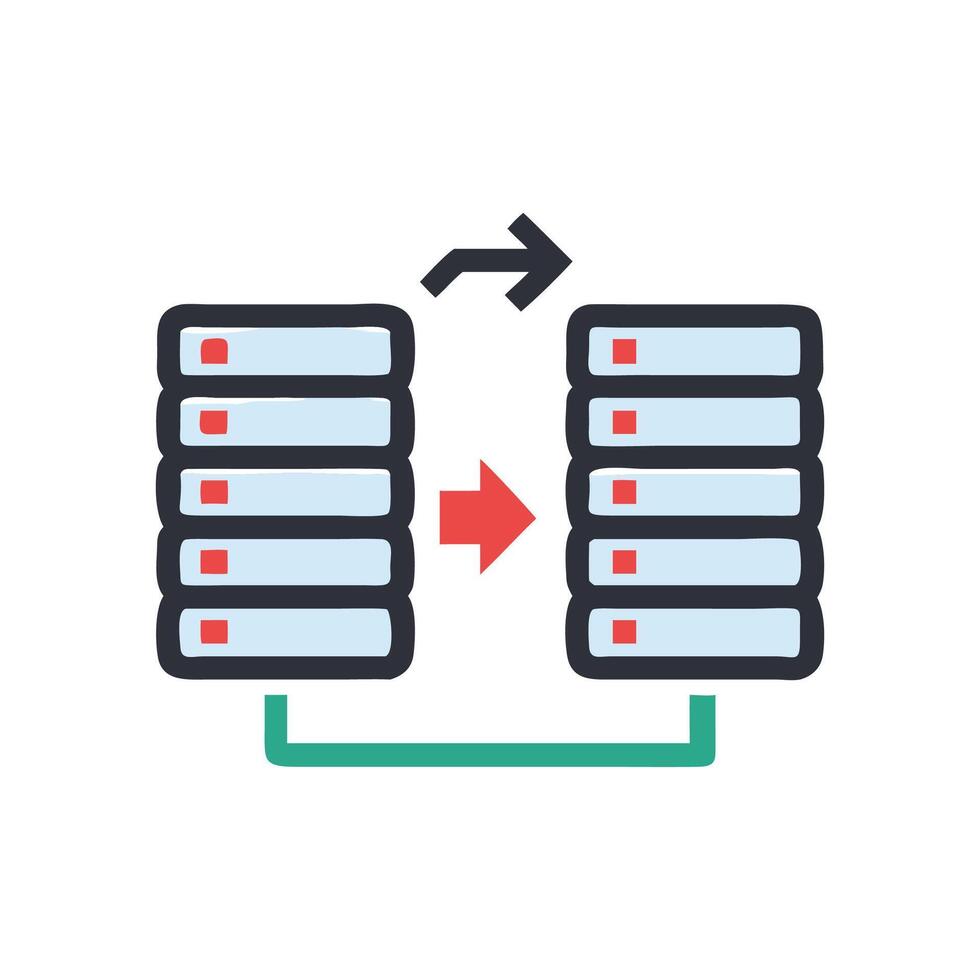 Comprehensive Data Deduplication Icon 54228505 Vector Art at Vecteezy