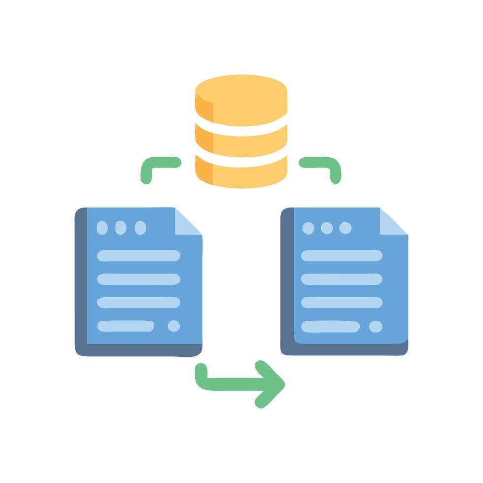 Comprehensive Data Migration Icon 54228554 Vector Art At Vecteezy