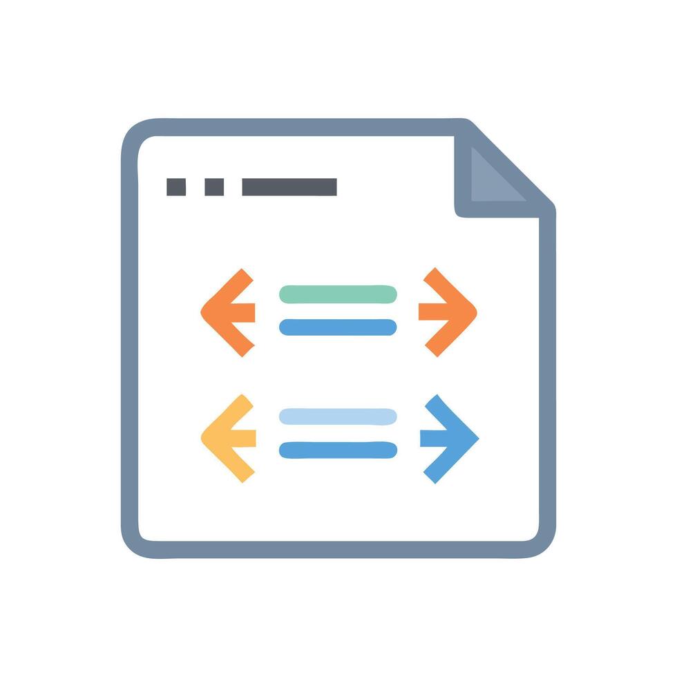 Innovative Code Commit Design Icon 54228775 Vector Art at Vecteezy