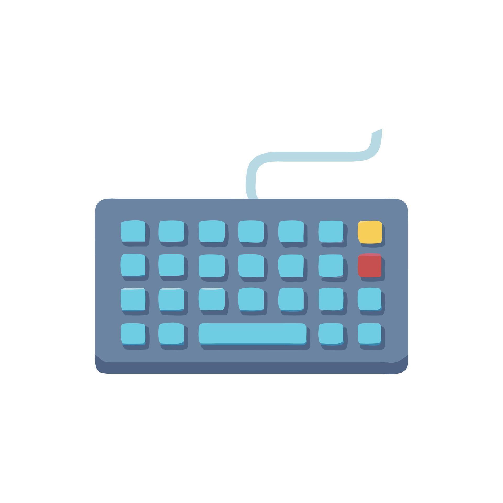 Stylish Computer Keyboard Icon 54228835 Vector Art at Vecteezy