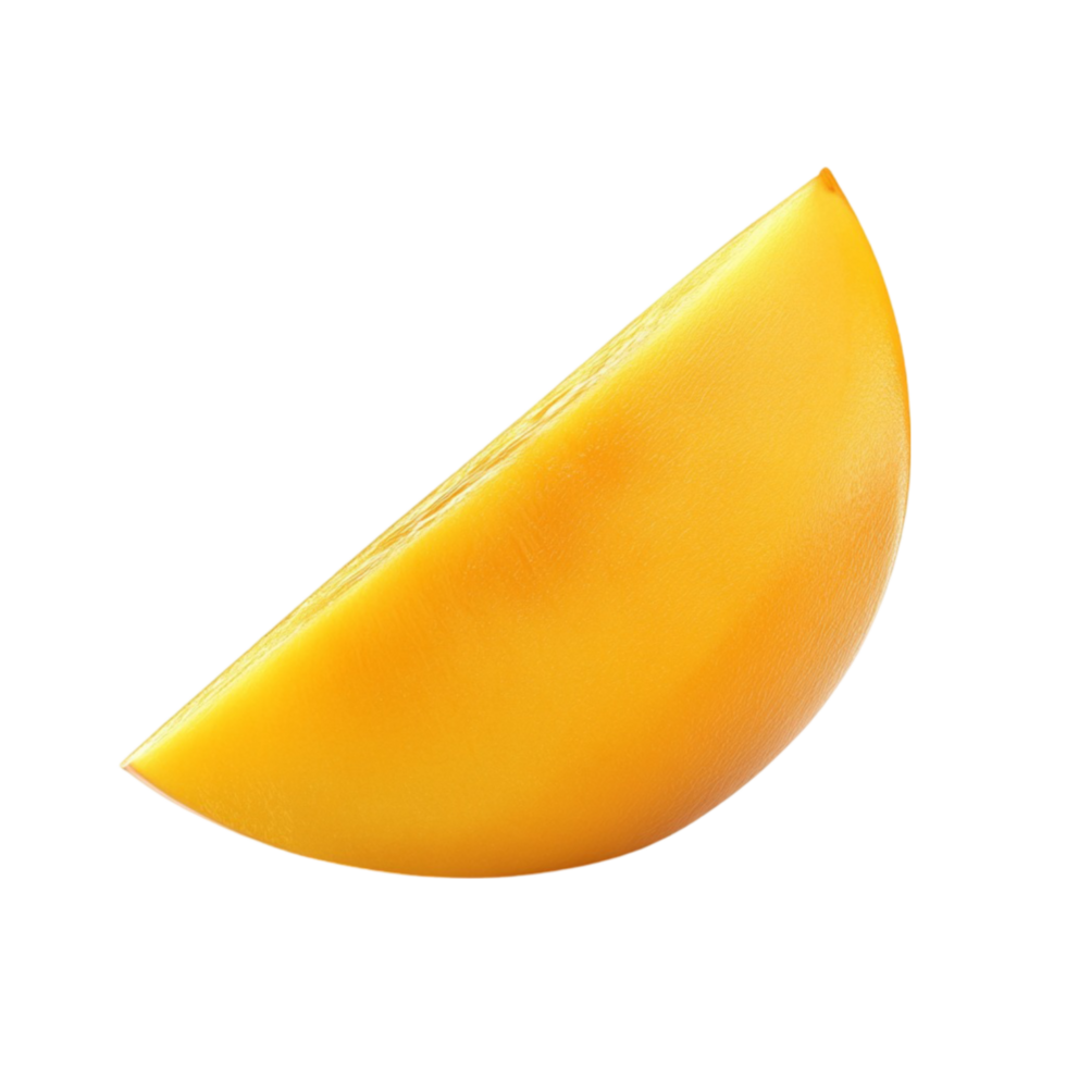 Sweet And Ripe Mango Slice Close Up 54236928 Png