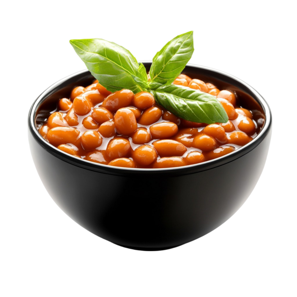 Gourmet Baked Beans With Leafy Herb 54237063 Png