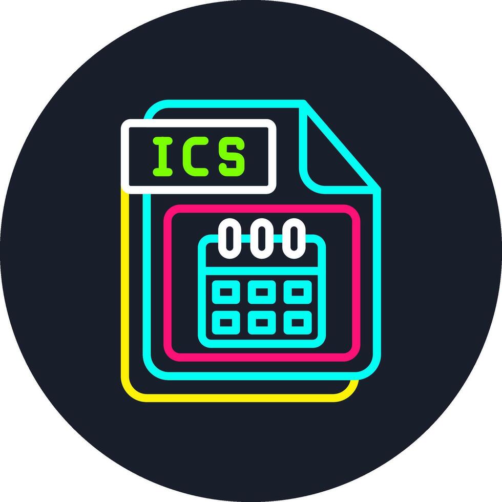 ICS Line Multi Color Design 54241480 Vector Art at Vecteezy