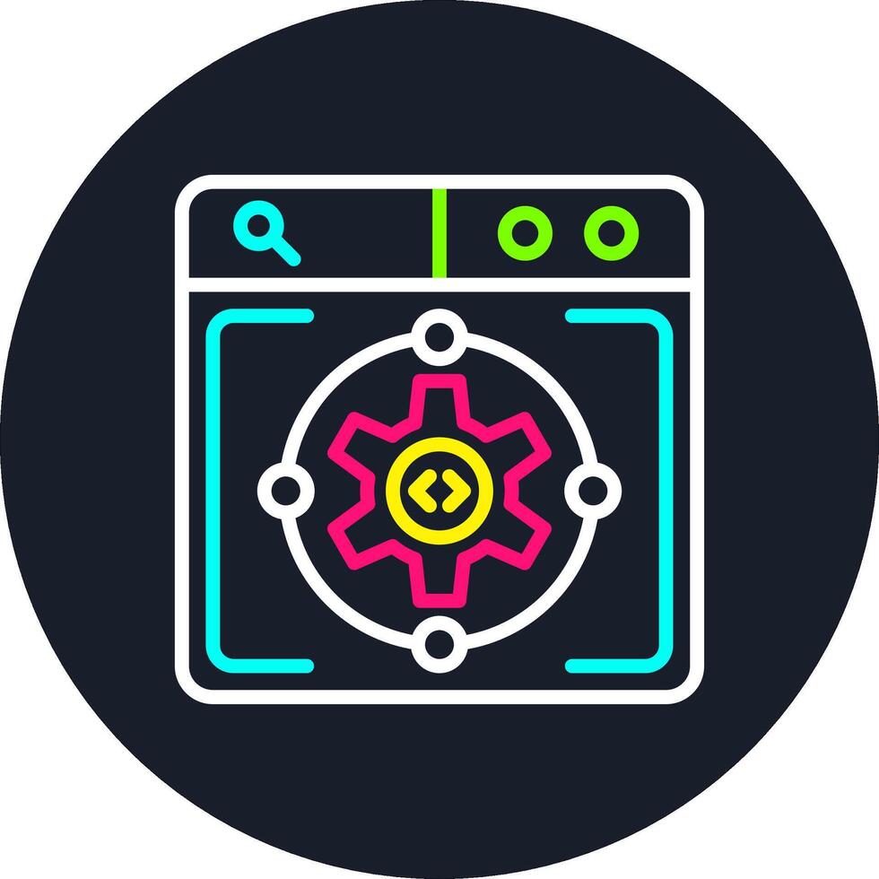 Integrated Development Environment Line Multi Color Design 54242836 ...