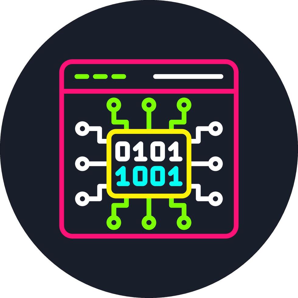 Binary Code Line Multi Color Design 54243575 Vector Art at Vecteezy