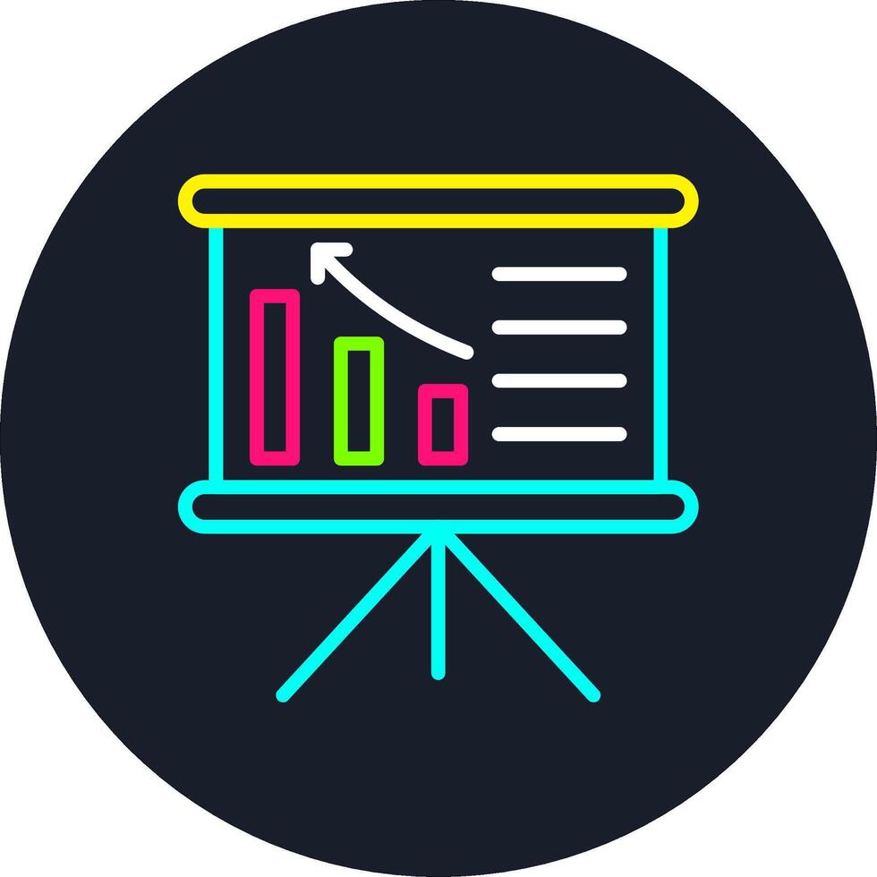 Bar Chart Line Multi Color Design 54243586 Vector Art at Vecteezy
