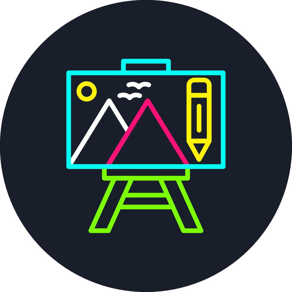 Canvas Line Multi Color Design 54244219 Vector Art at Vecteezy