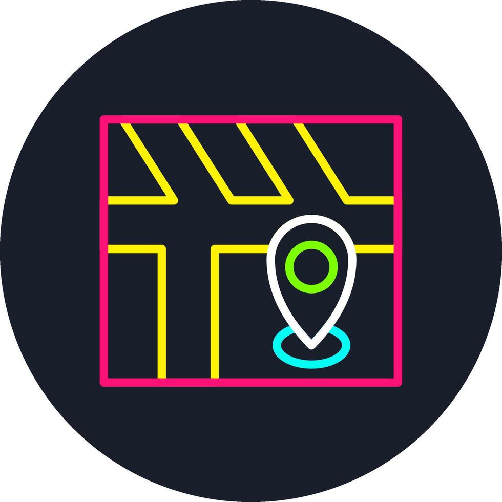 Geolocation Line Multi Color Design 54244631 Vector Art at Vecteezy