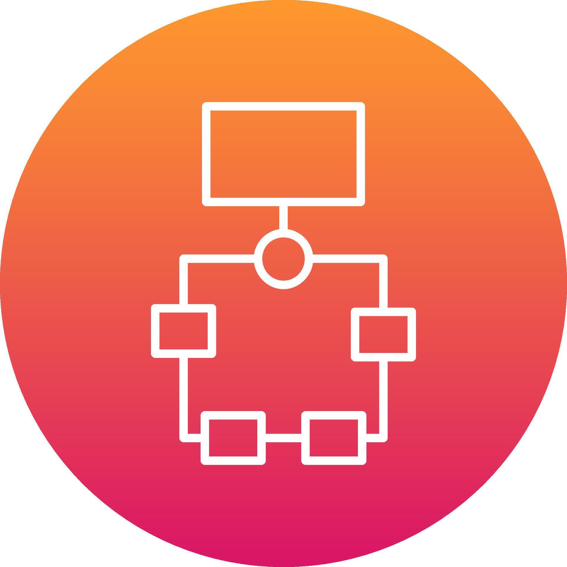 Flowchart Icon Design Symbol 54253827 Vector Art at Vecteezy