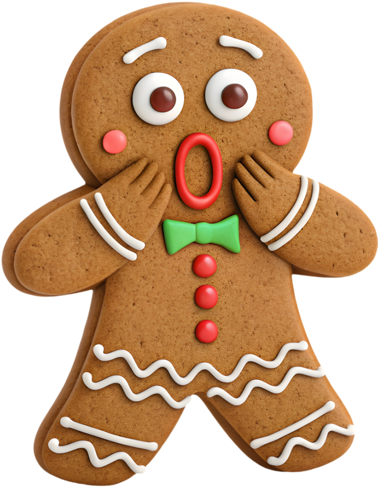 Adorable gingerbread cookie clipart for Christmas party decorations ...