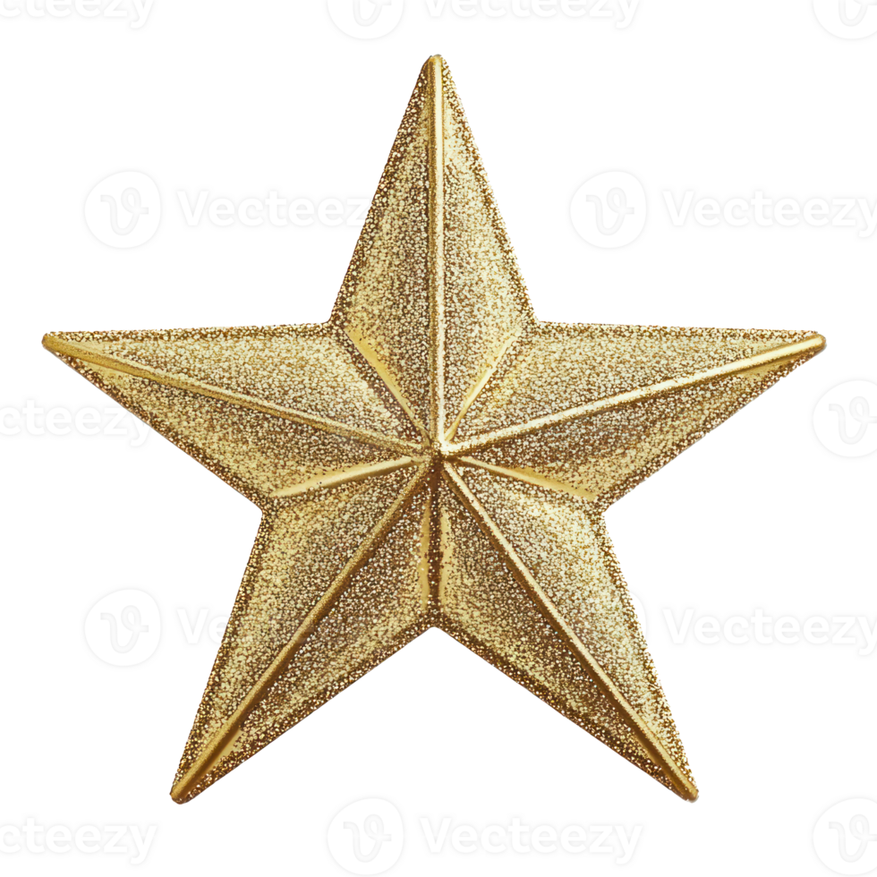 Glittery Gold Star Ornament Christmas Decoration Festive Sparkle ... Glittery Gold Star Ornament Christmas Decoration Festive Sparkle ...