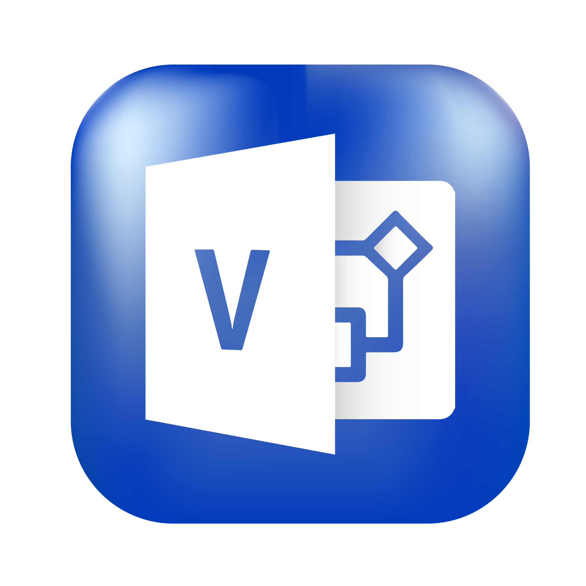 Visio logo, Visio logo , Visio icon transparent , microsoft office visio logo 54317932 PNG
