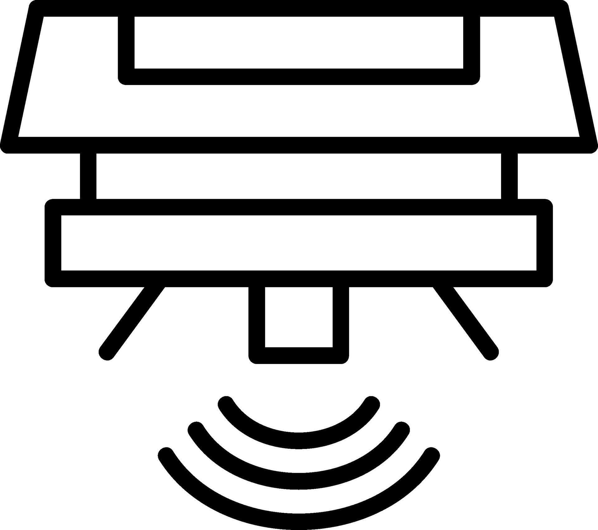 Motion Sensor Line Icon 54323903 Vector Art At Vecteezy