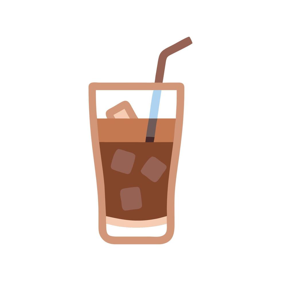 Elegant Iced Coffee Glass Design For Events 54326729 Vector Art At Vecteezy