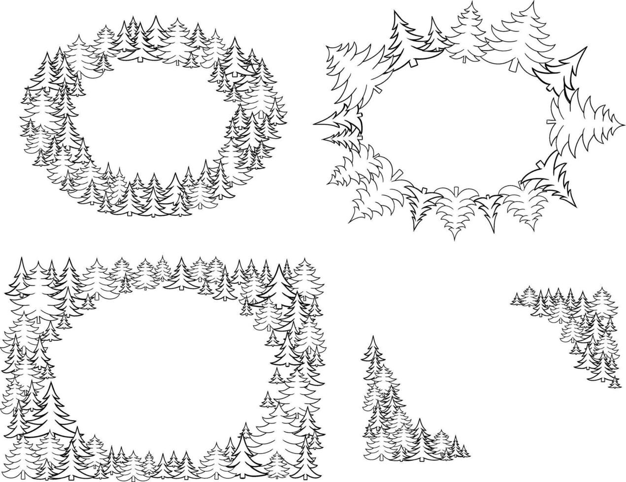 Page 6 | Pine Tree Line Vector Art, Icons, and Graphics for Free Download