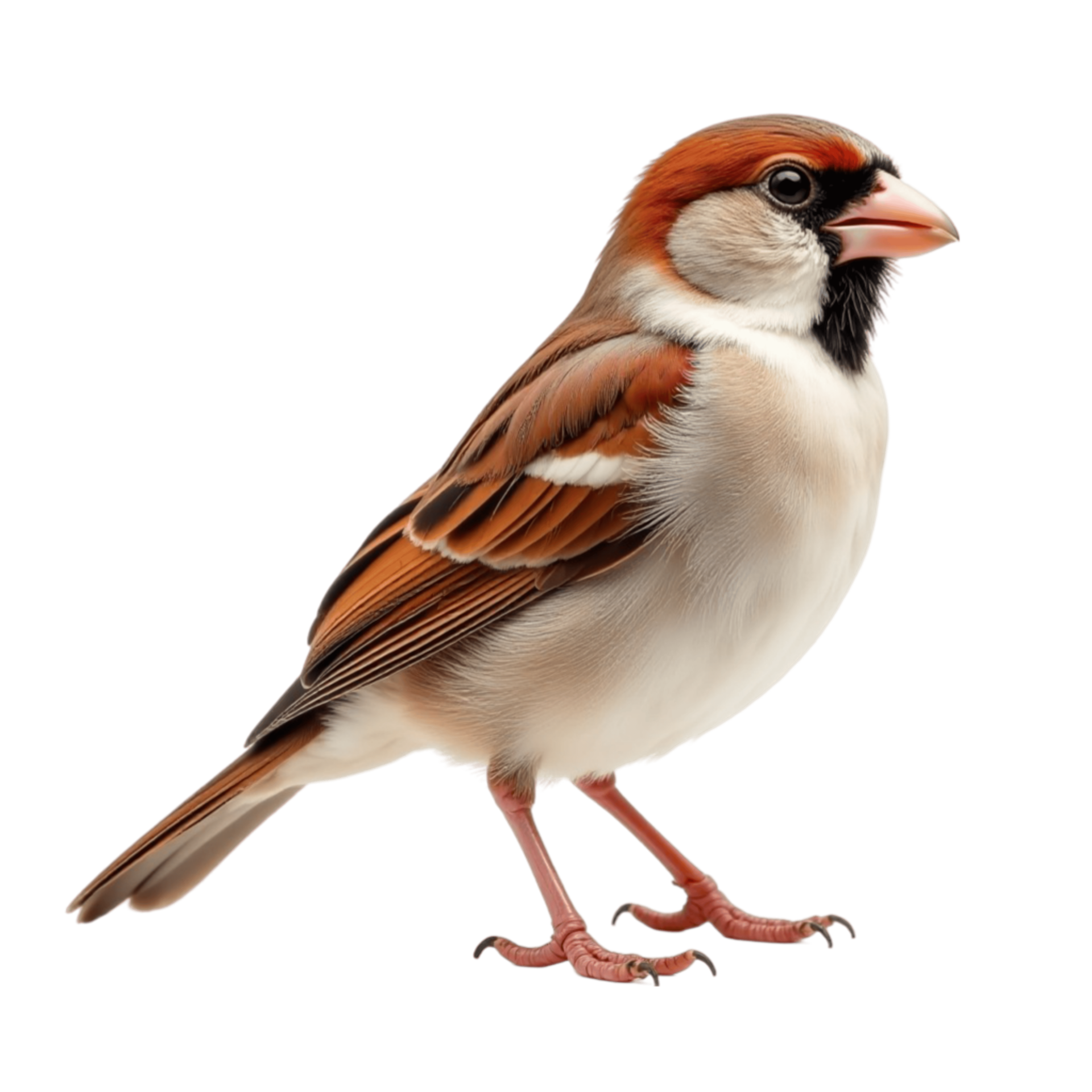 Chirping Sparrow in Natural Habitat 54342198 PNG