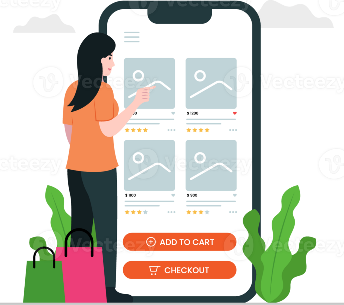 How to use the checkout feature in your ecommerce app 54342918 PNG