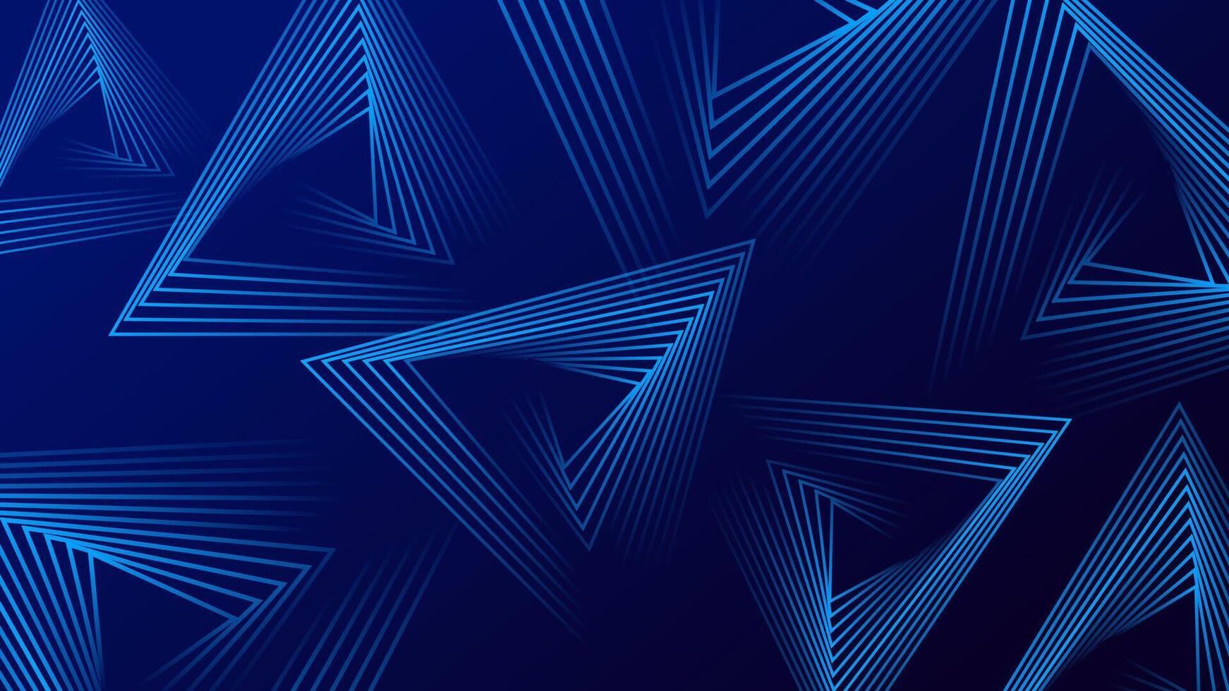 Technology Wallpaper Triangle Color