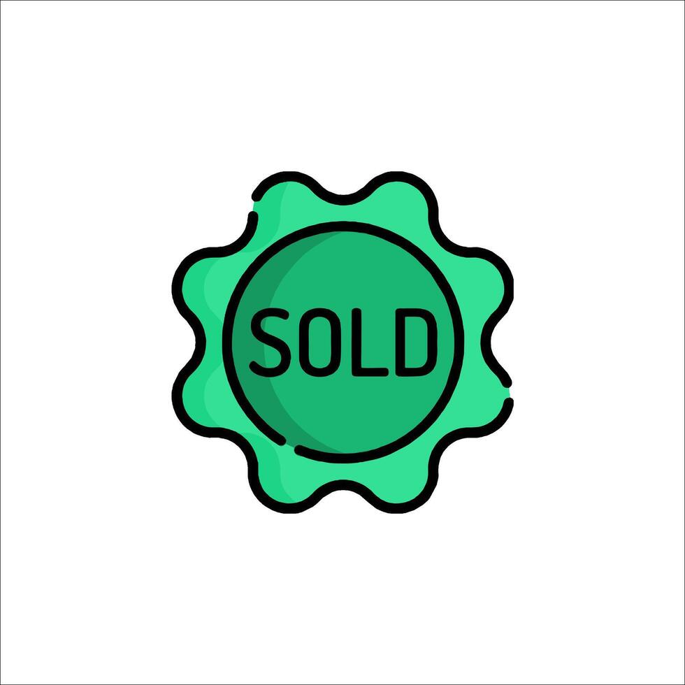 Sold icon illustration 54378349 Vector Art at Vecteezy