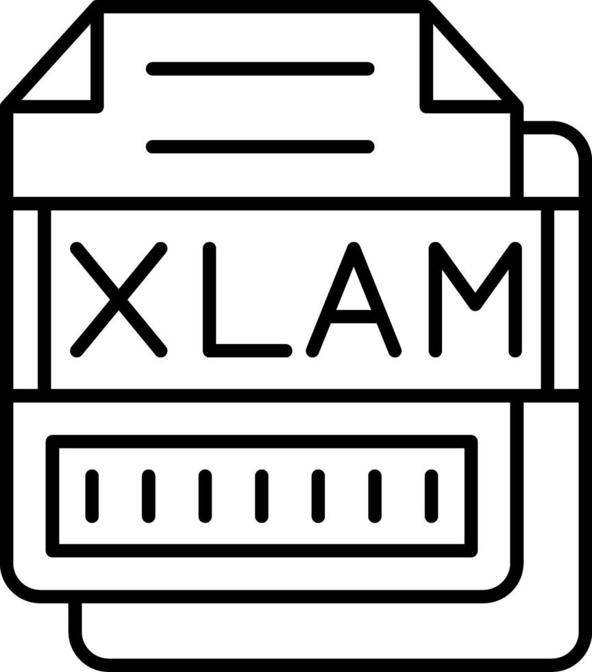 xlam icono diseño símbolo 54380932 Vector en Vecteezy