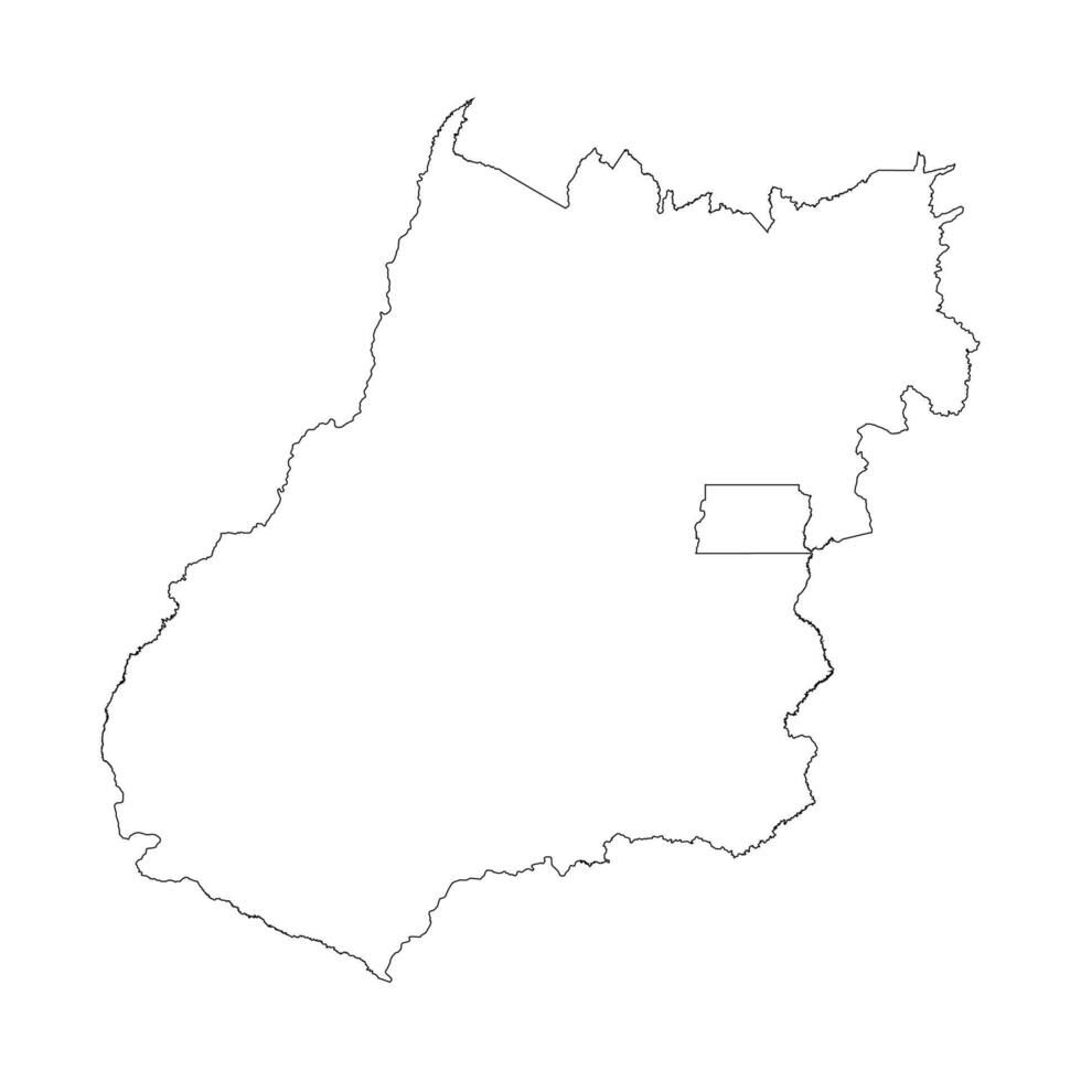 Goias state blank outline map 54402569 Vector Art at Vecteezy Goias state blank outline map 54402569 Vector Art at Vecteezy