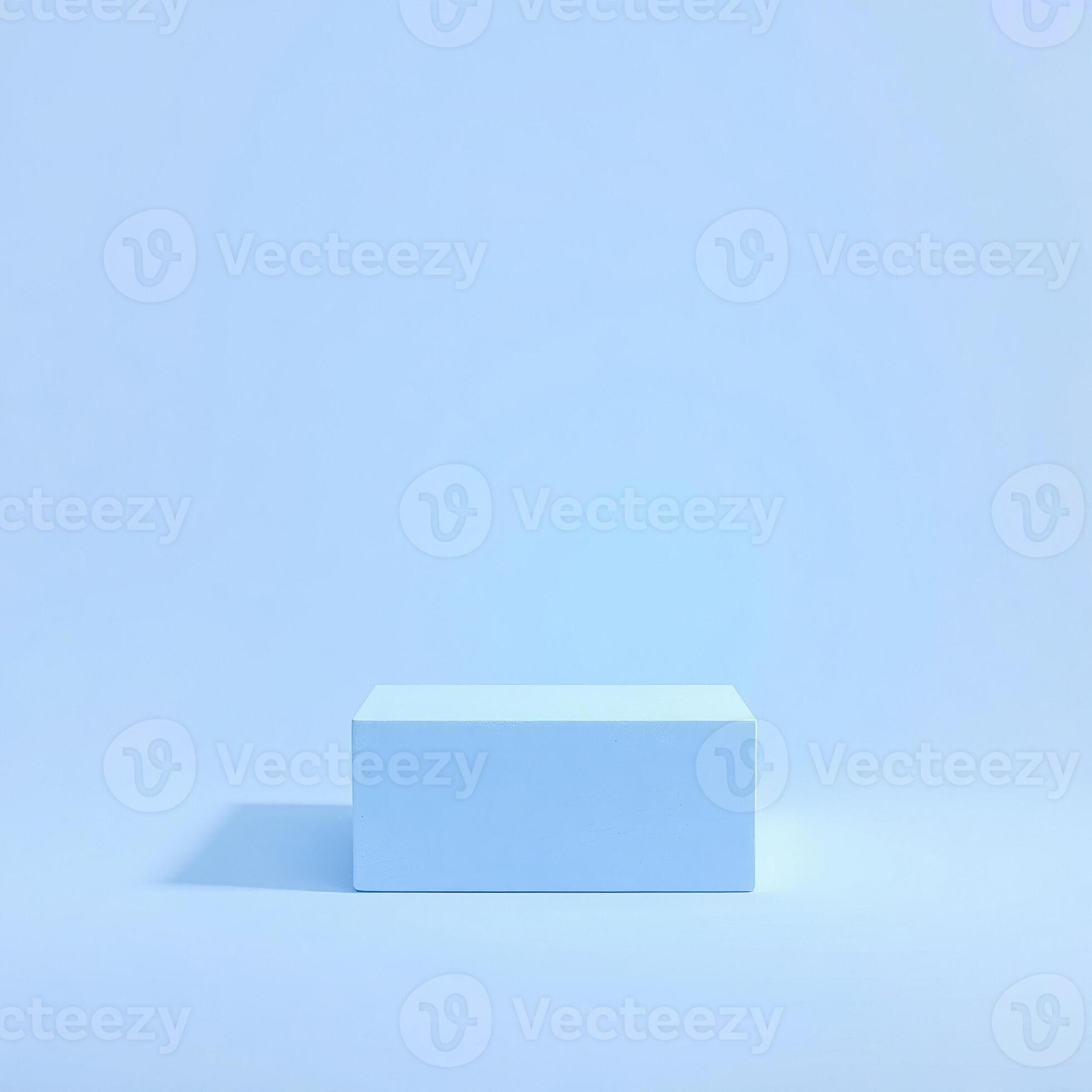 light blue rectangular block on matching background 54420115 Stock Photo at Vecteezy