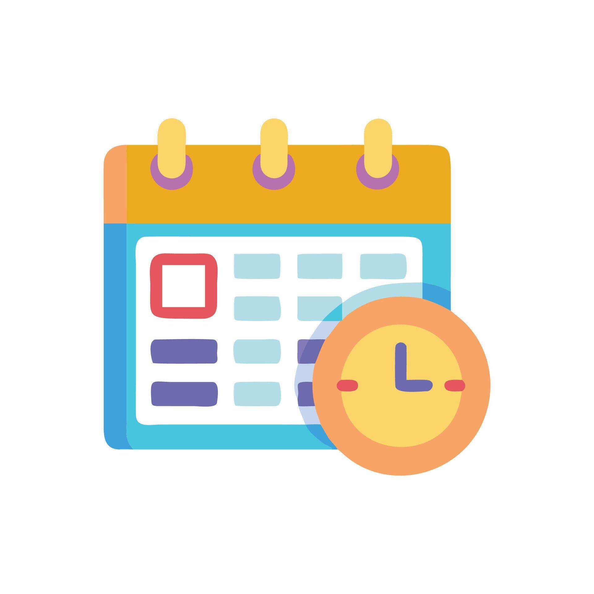 Class Schedule Icon for Educational Use 54449389 Vector Art at Vecteezy