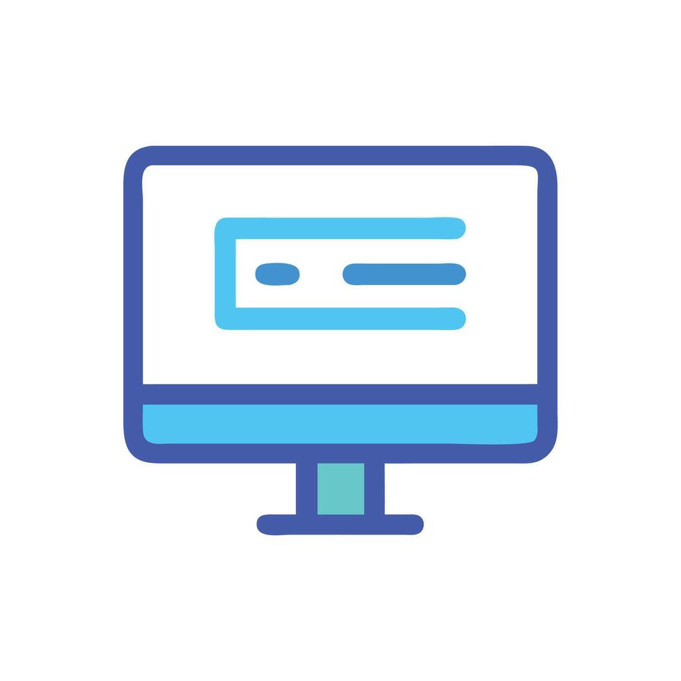 Display Monitor Icon for Computer Use 54452106 Vector Art at Vecteezy