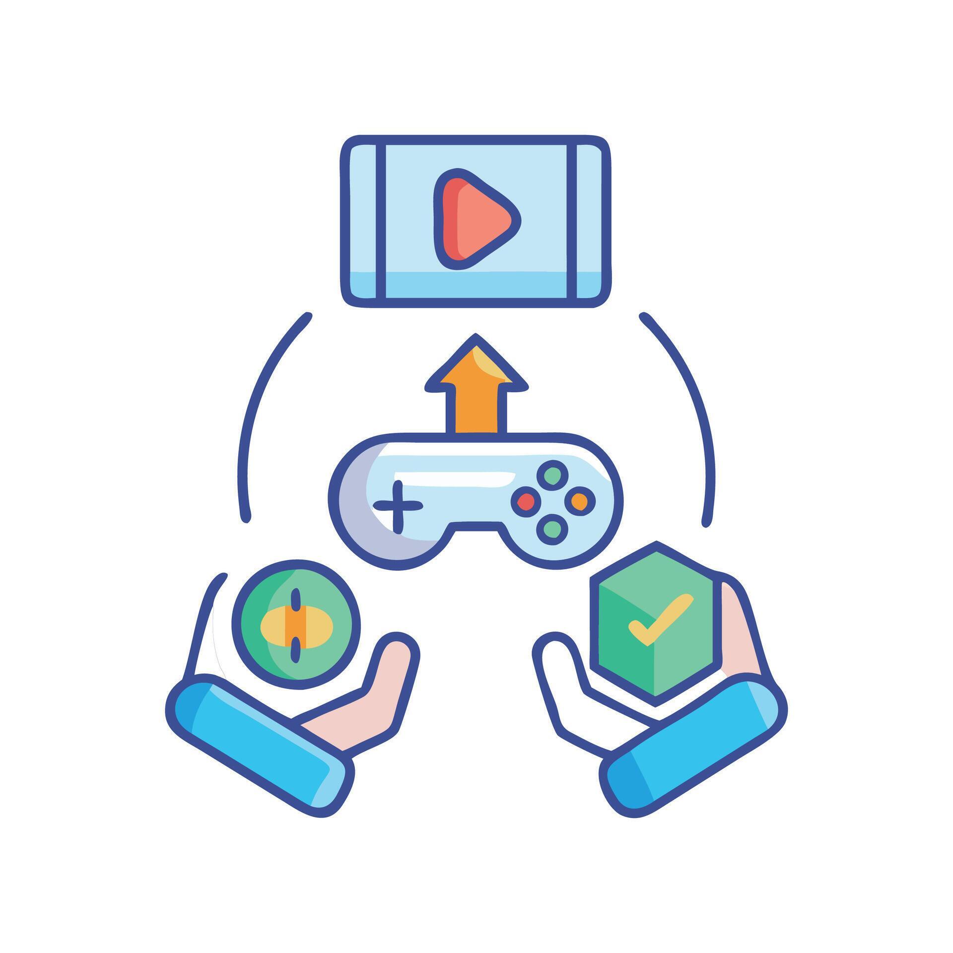 Game-Based Learning Icon 54453251 Vector Art at Vecteezy