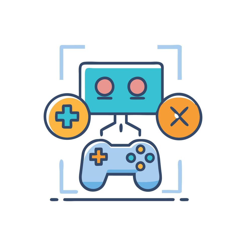 Interactive Game-Based Learning Icon 54453332 Vector Art at Vecteezy