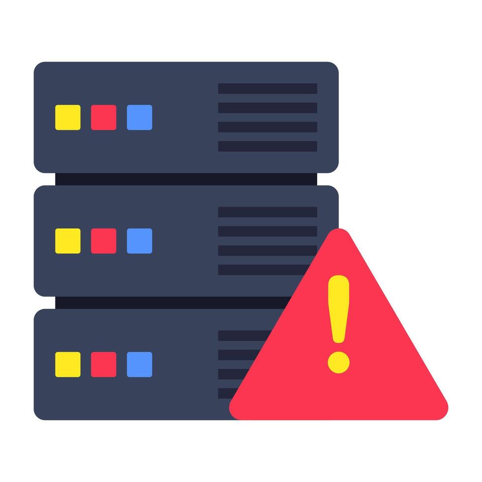 Creative design icon of server error 54468727 Vector Art at Vecteezy