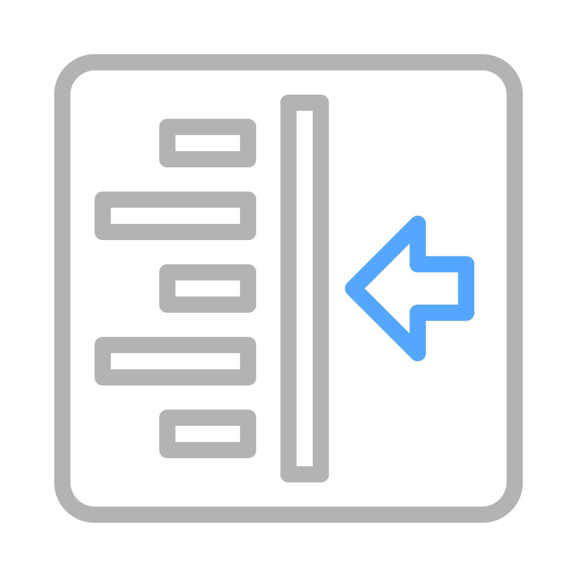 Left Indent Icon Concept Of Text Formatting Editing And Alignment
