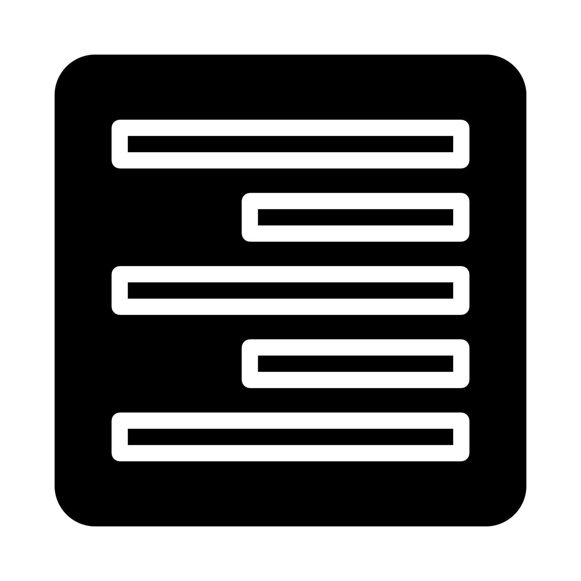 Right alignment text icon. Concept of text formatting and document editing. 54471579 Vector Art ...